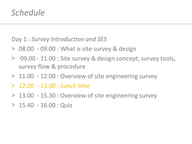 Basic site survey & design training | PPT | Civil Engineering Industry | Industries