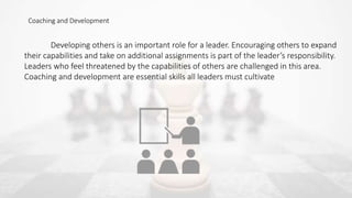 Basic skill of leadership | PPT