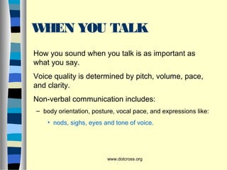 Basic skills communication | PPS