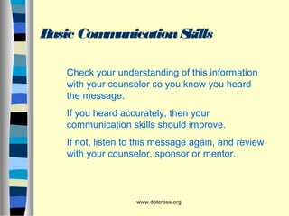 Basic skills communication | PPS