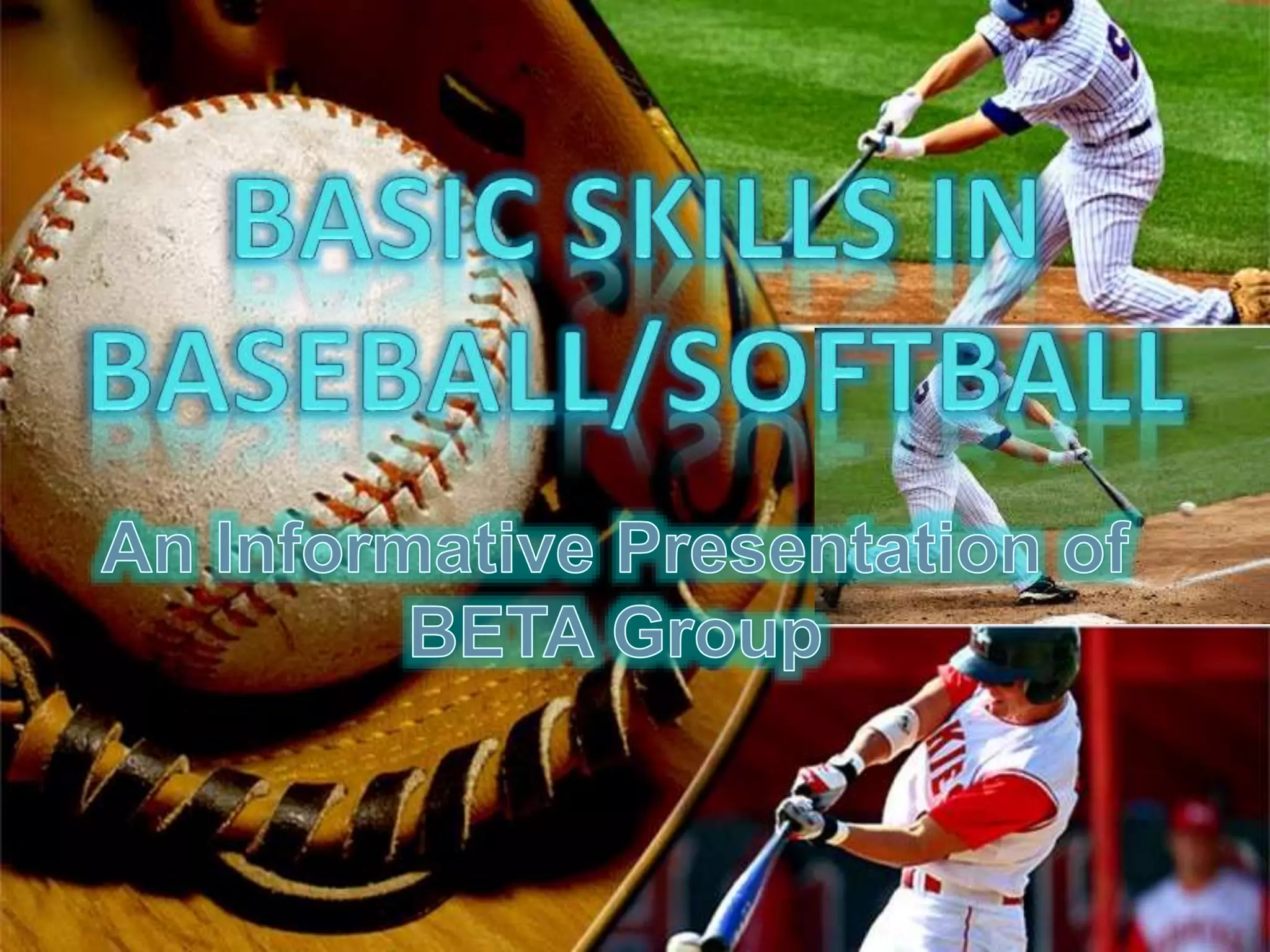 Basic Skills in Baseball | PPTX