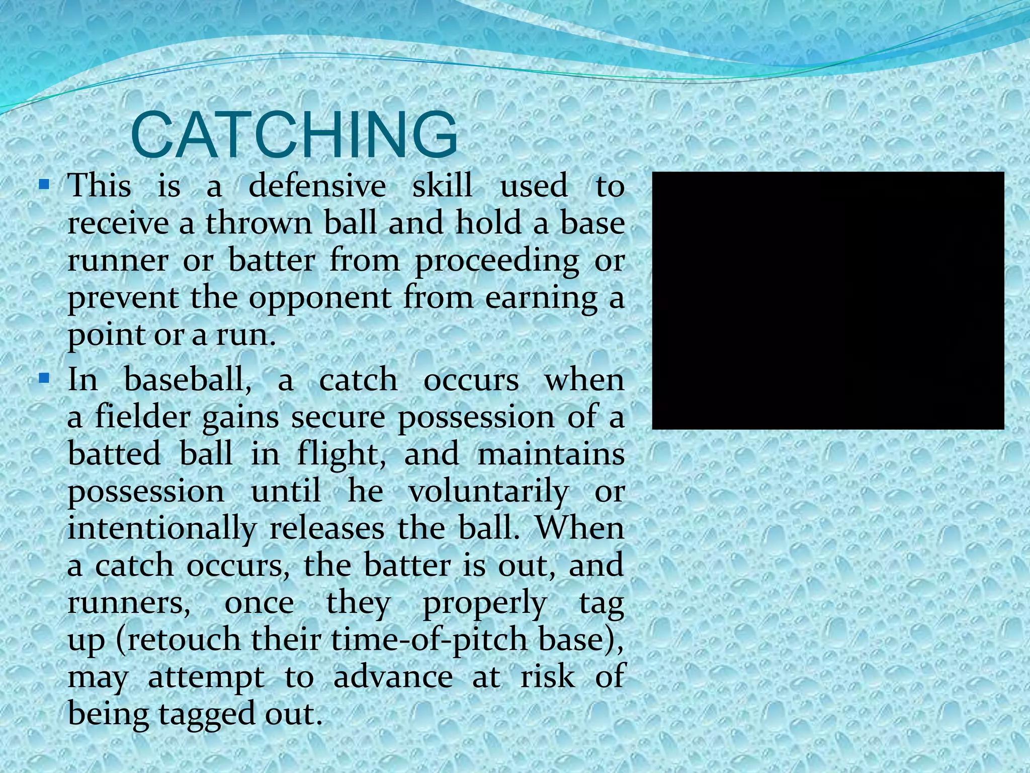 Basic Skills in Baseball | PPTX