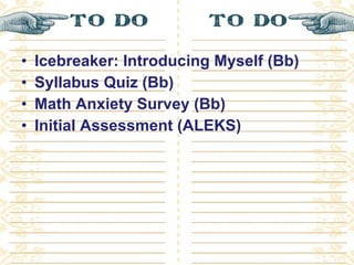 Basic Skills Math Courses | PPT