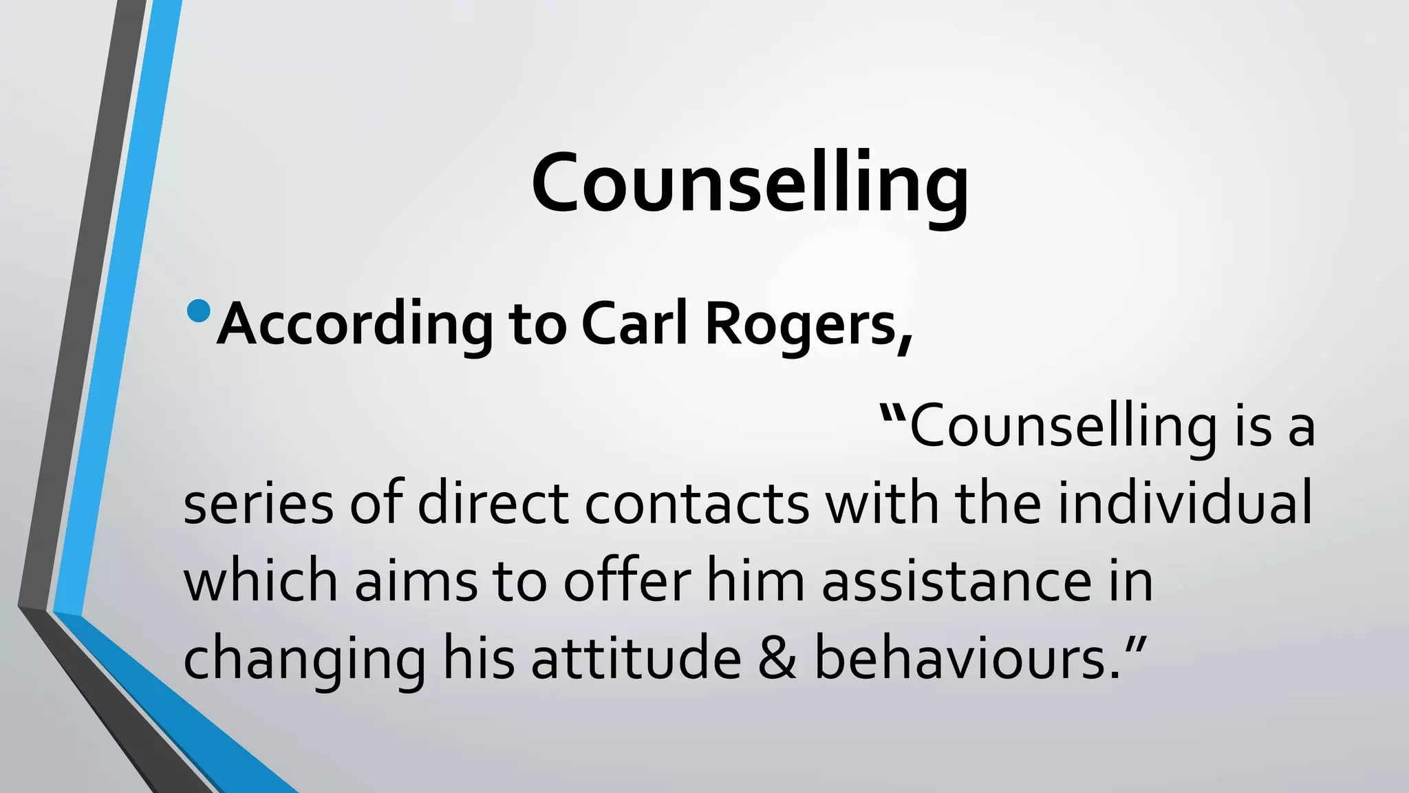 Basic skills of counselling | PPTX