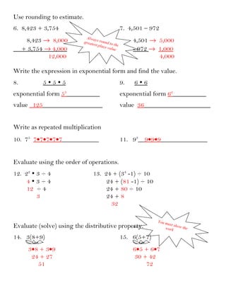 Basic skills review | DOC