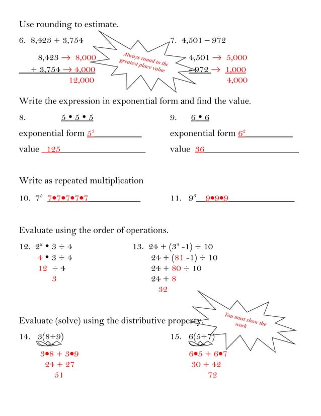 Basic skills review | DOC