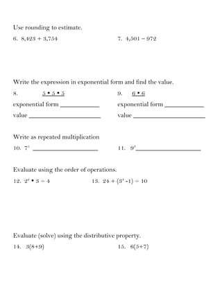 Basic skills review | DOC
