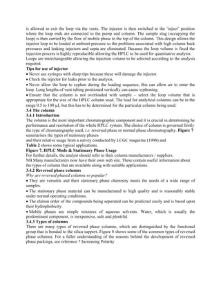 Basic skills training guide hplc method development and validation- an ...