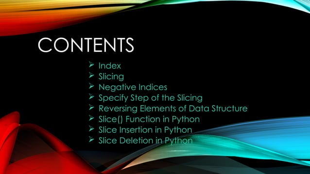 BASIC SLICING AND ADVANCED INDEXING IN NUMPY.pptx BASIC SLICING AND ADVANCED INDEXING IN NUMPY.pptx