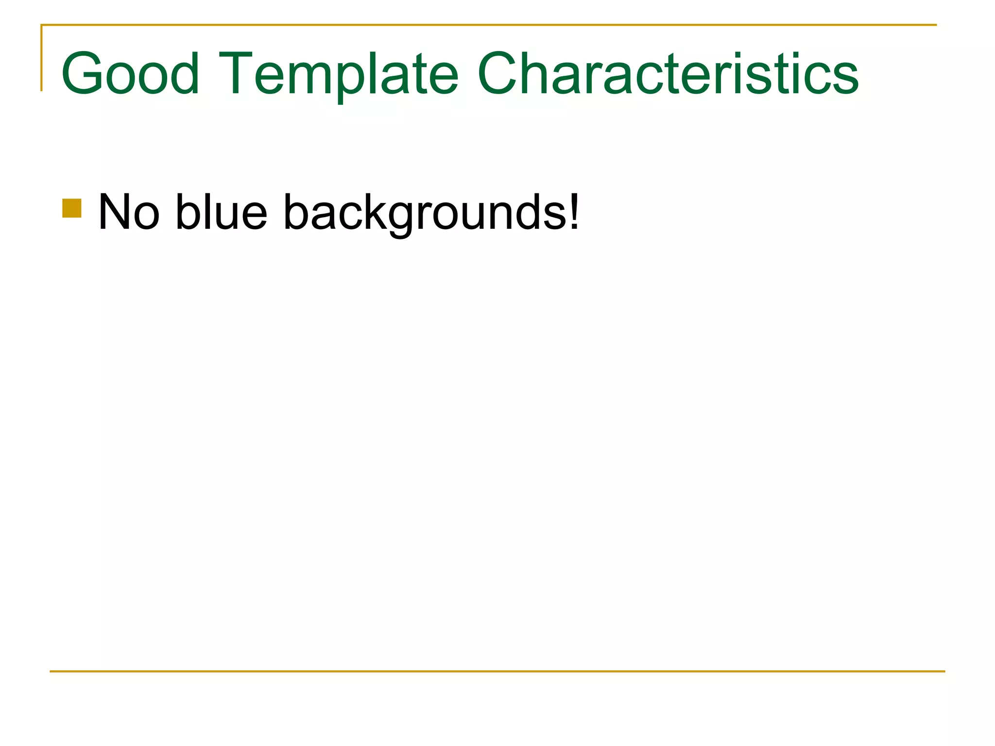 Basic Slide Design | PPT | Computing | Technology & Computing