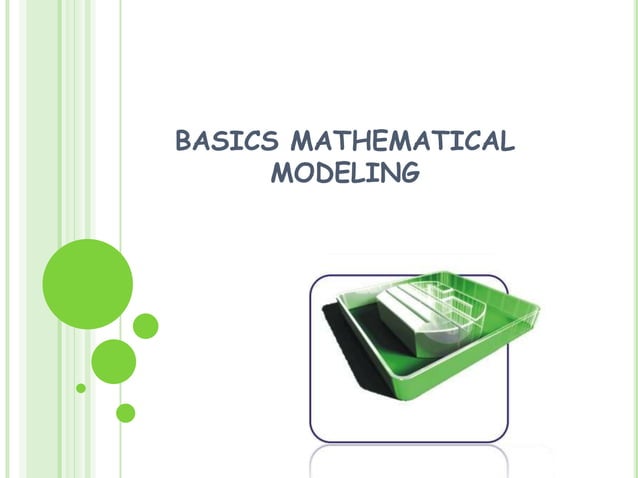 Basics mathematical modeling | PPT