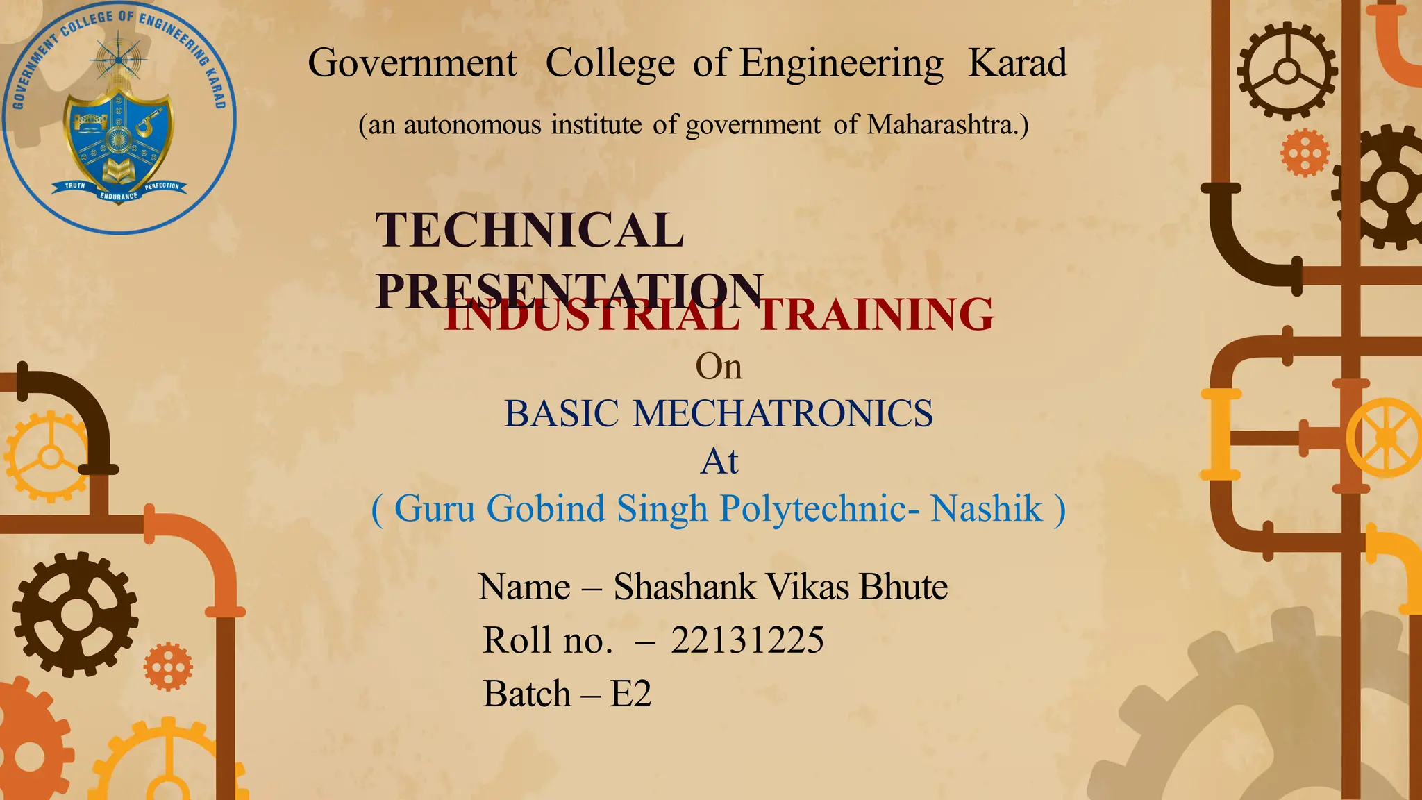 Basics mechatronics ppt by siemens india shashank.pptx