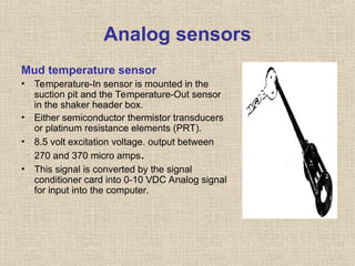 BASICS MUD LOGGING COMPANIES SENSORS & GAS SYSTEMS.ppt