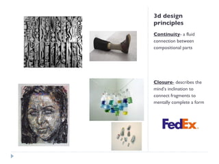 Basics Of 3 Dimensional Design | PPT