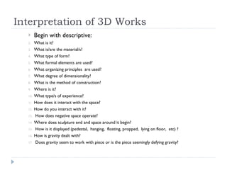 Basics Of 3 Dimensional Design | PPT