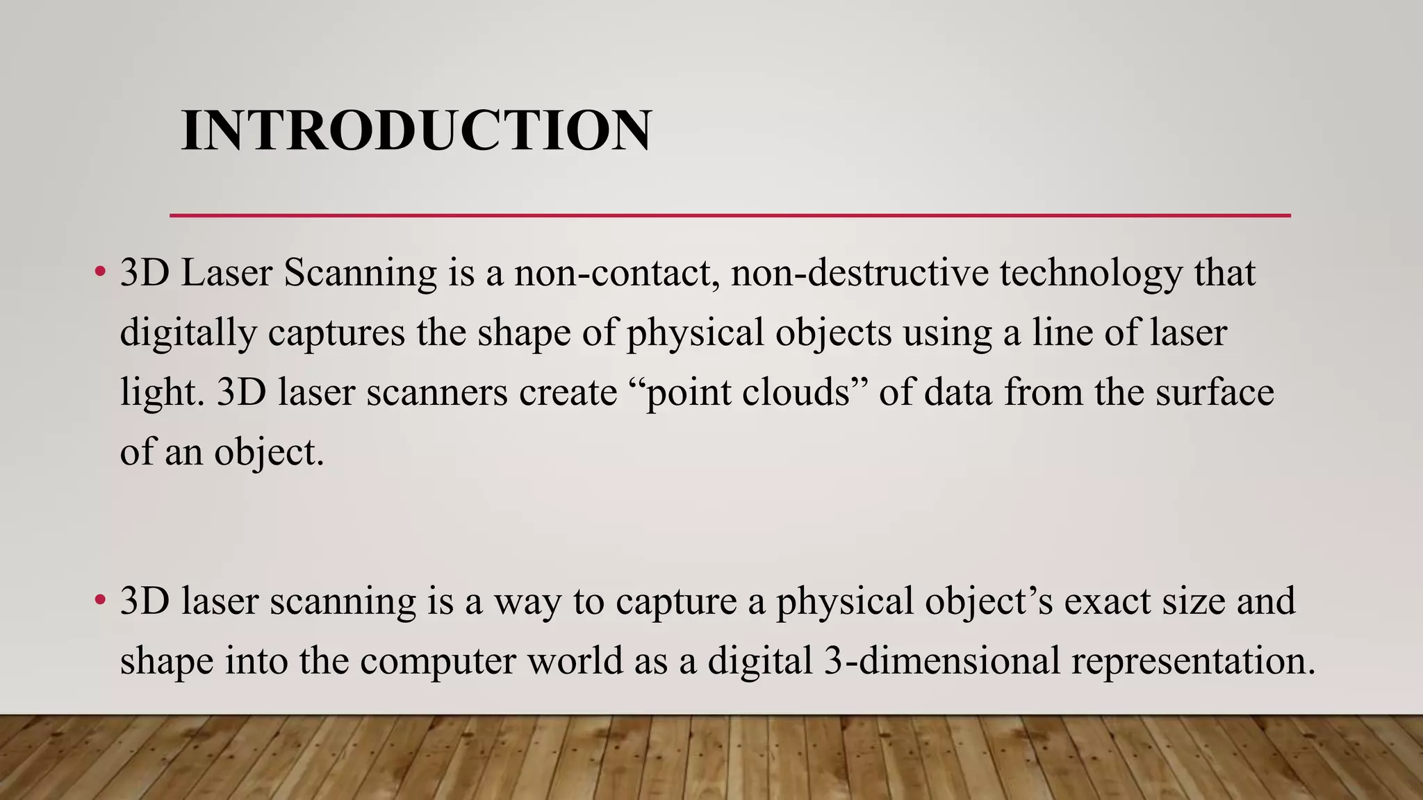 Basics of 3D scanning and how structured light scanning works | PPTX