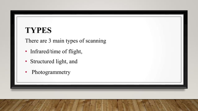 Basics of 3D scanning and how structured light scanning works | PPT