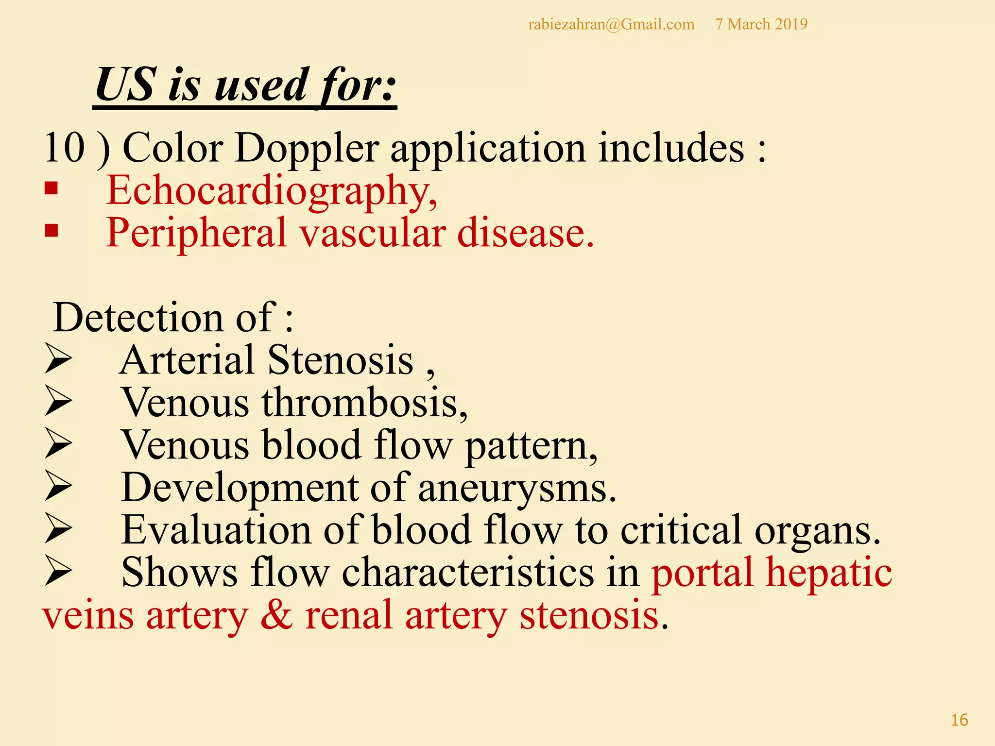 Basics of abdominal ultrasonography | PPTX