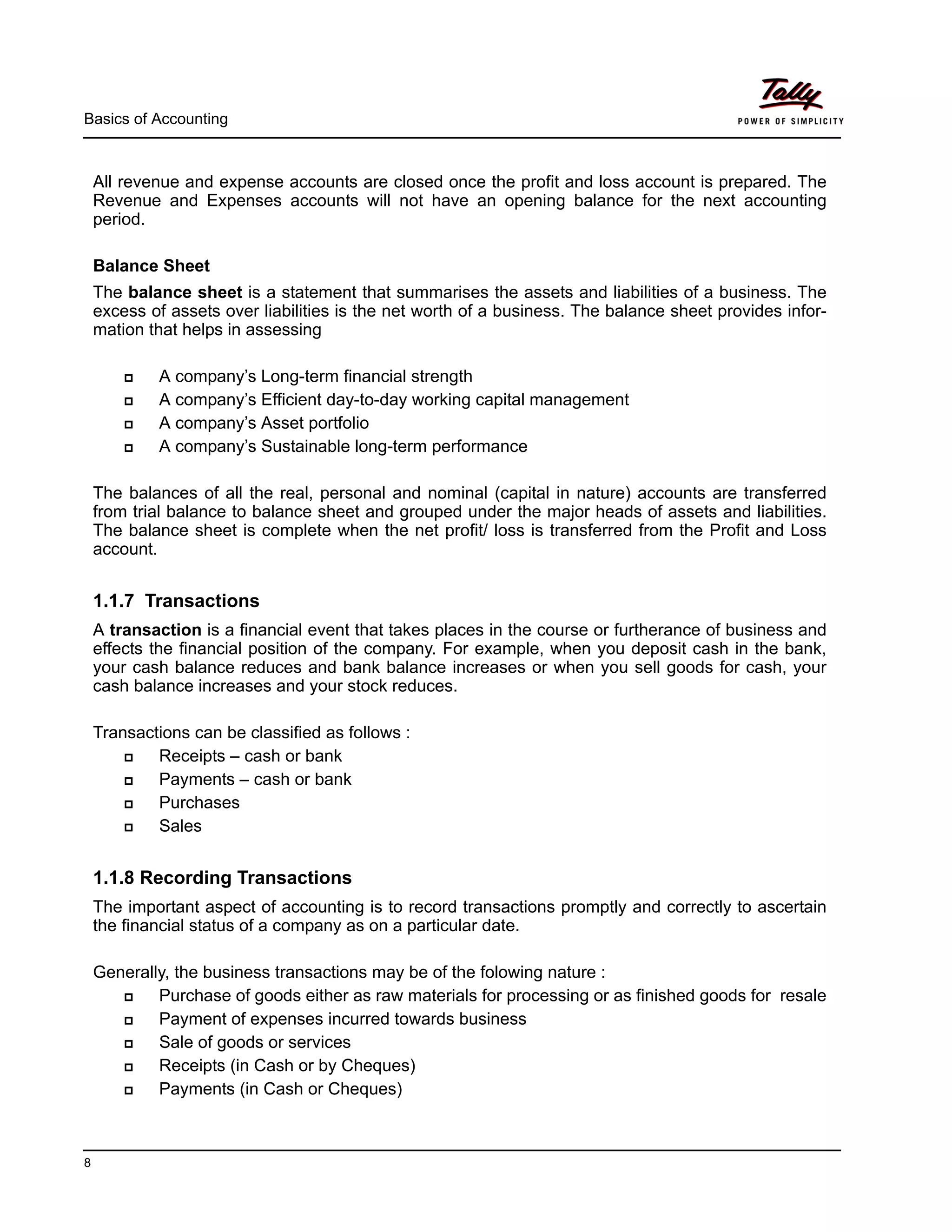 Accounting Basics | PDF