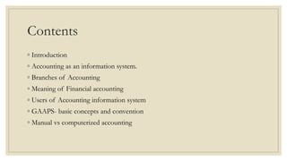 Basics of accounting | PPT