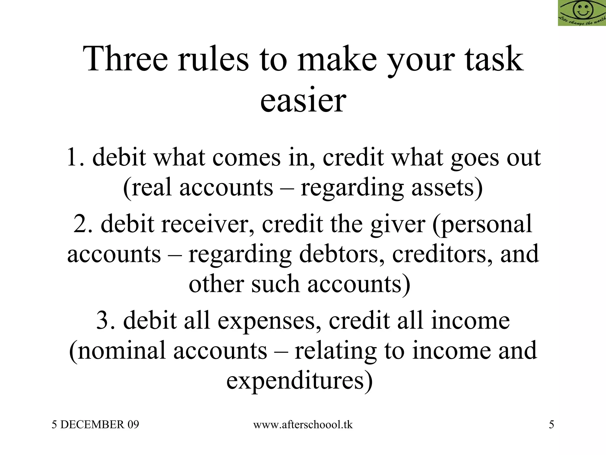 Basics Of Accounting & Book Keeping | ODP