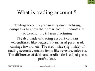 Basics Of Accounting & Book Keeping | ODP