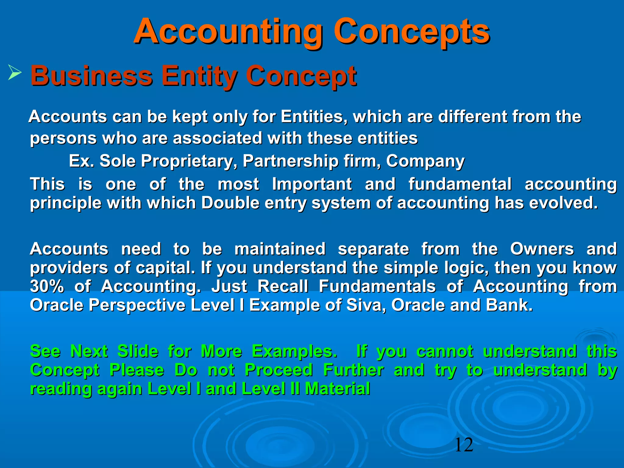 Basicsofaccountingl.bose