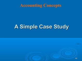 Basicsofaccountingl.bose