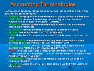 Basicsofaccountingl.bose