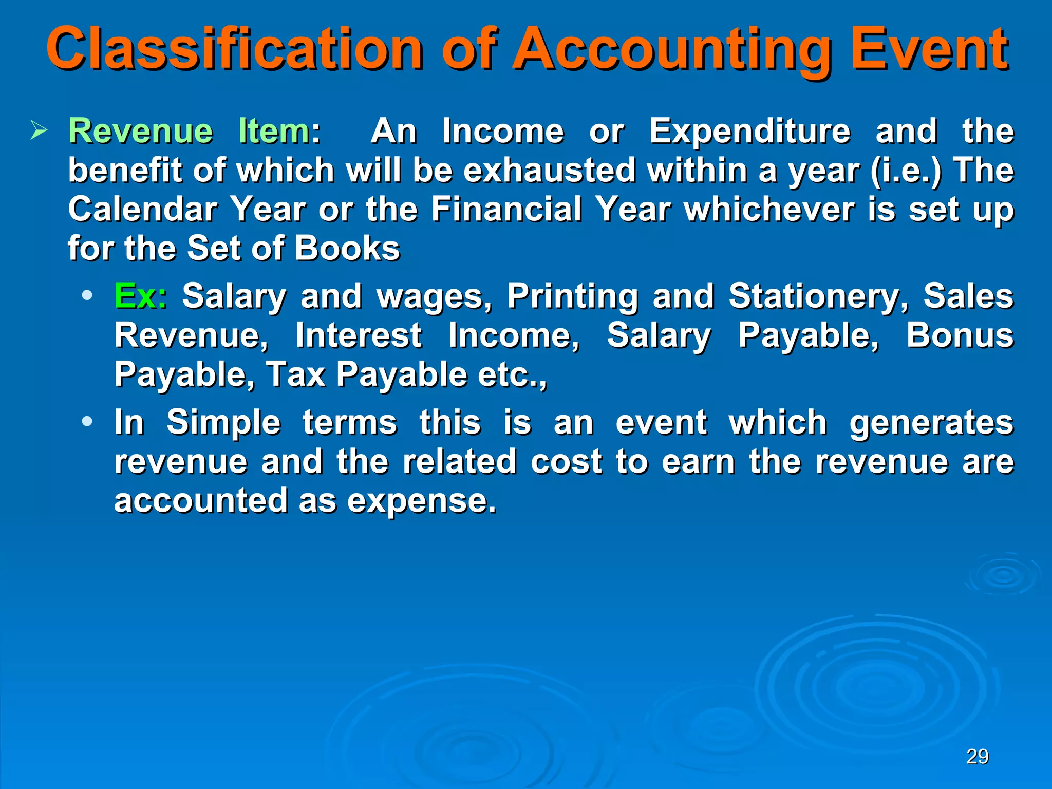 Basics of accounting | PPS