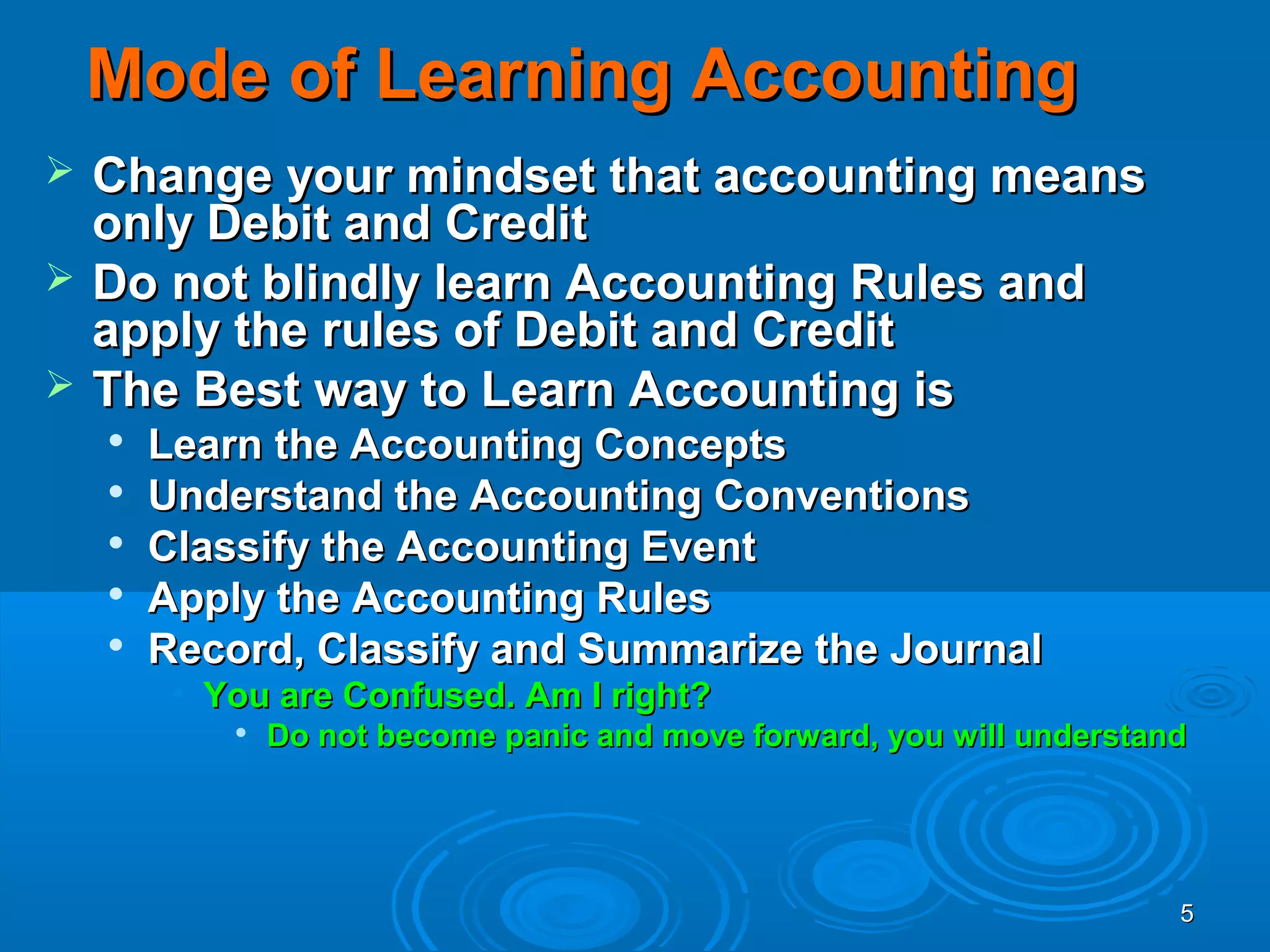 Basics of accounting_level_ii | PPT