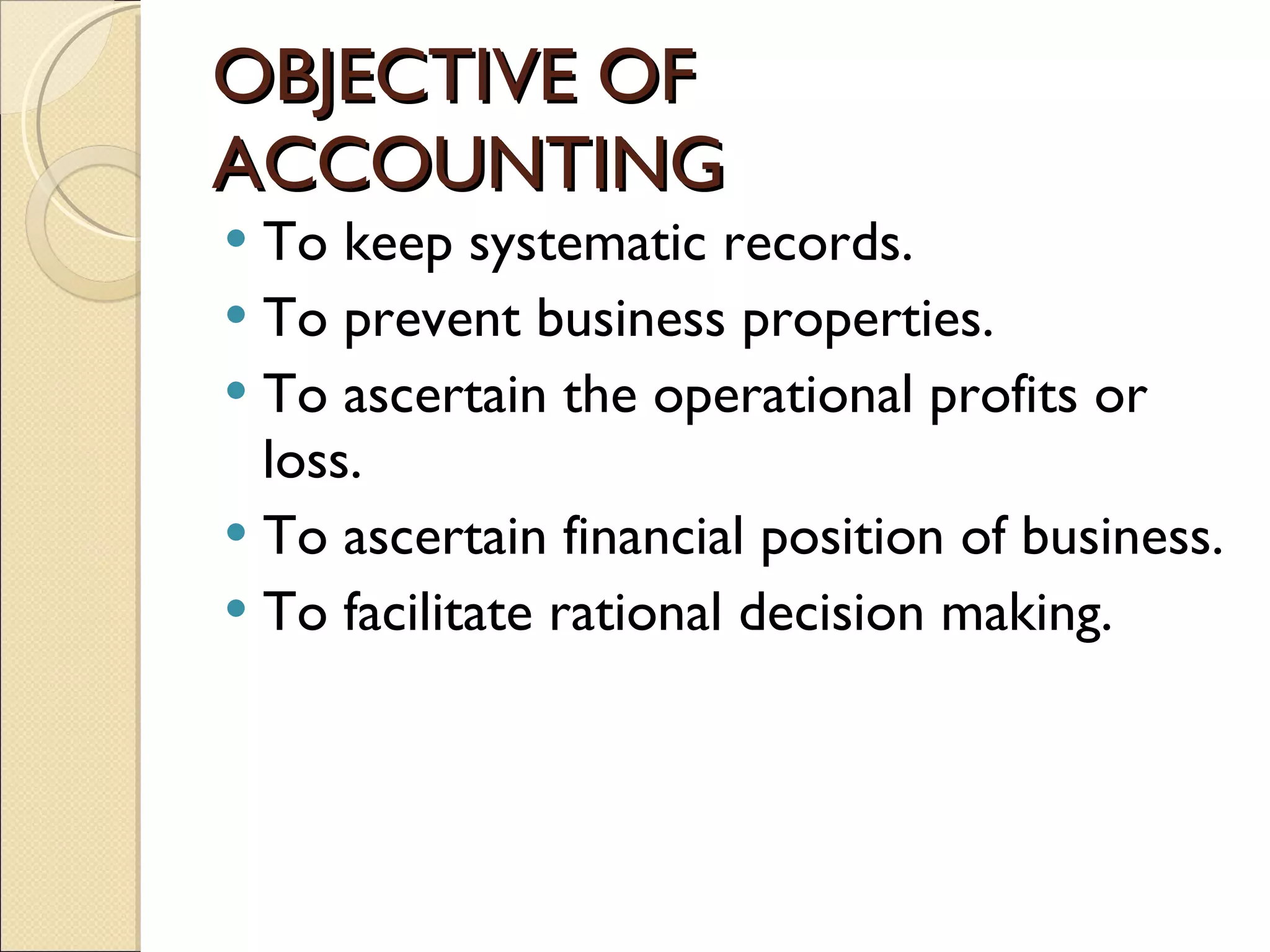 Basics of accounts | PPT
