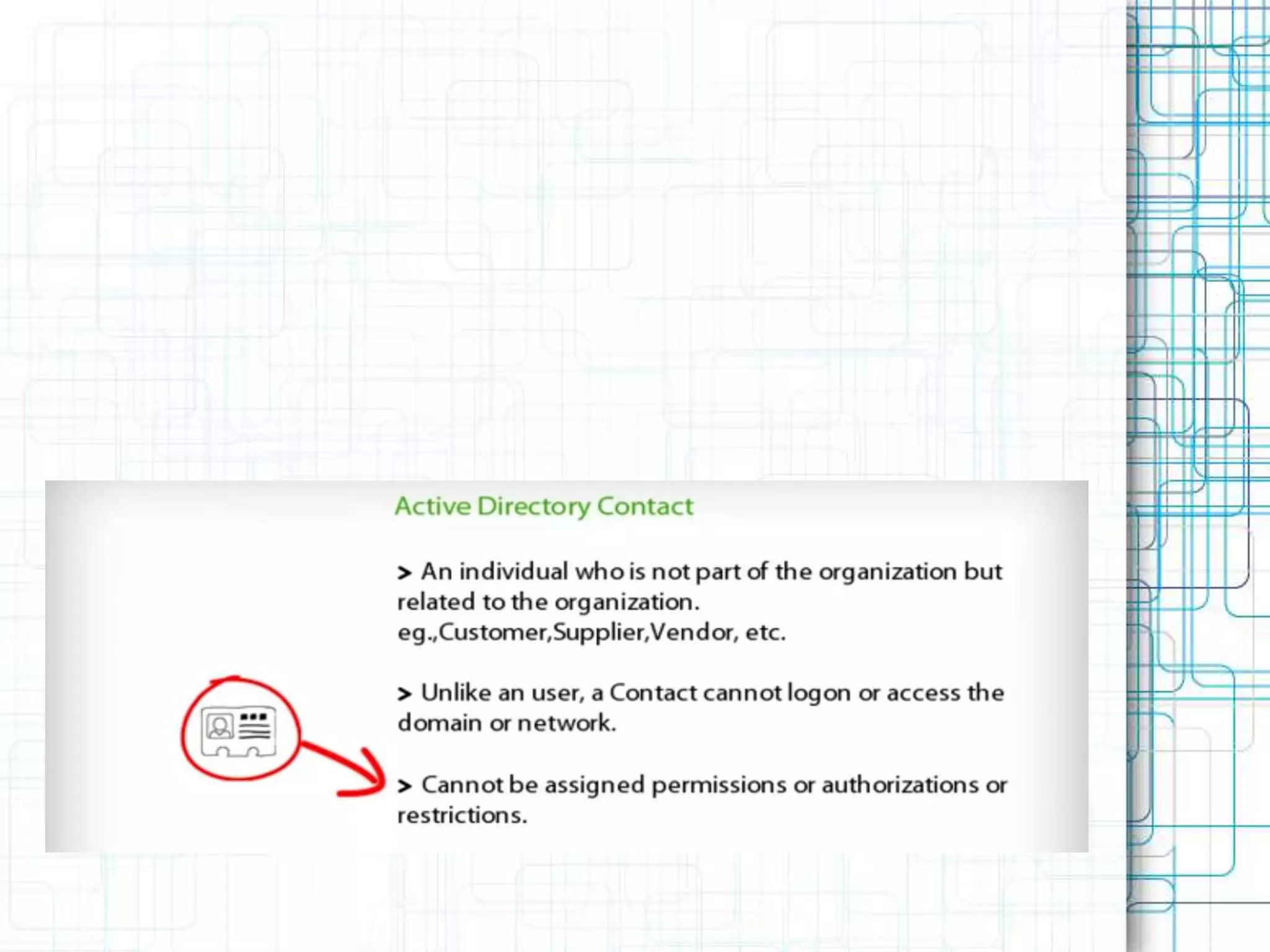 Windows session 5 : Basics of active directory | PPTX
