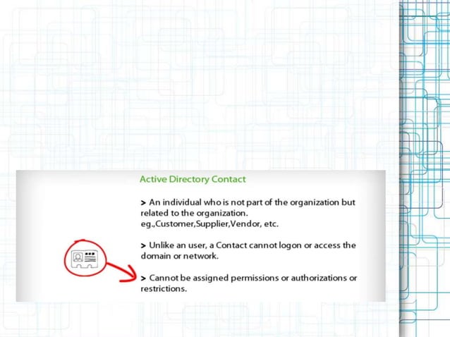 Windows session 5 : Basics of active directory | PPTX