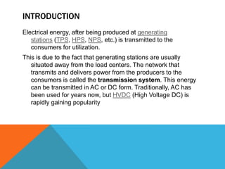 Basics of AC transmission | PPTX