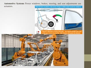 Basics of Actuation System - Examples and Applications | PPTX