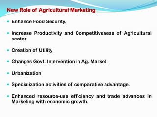Basics of Agril. Marketing | PPT
