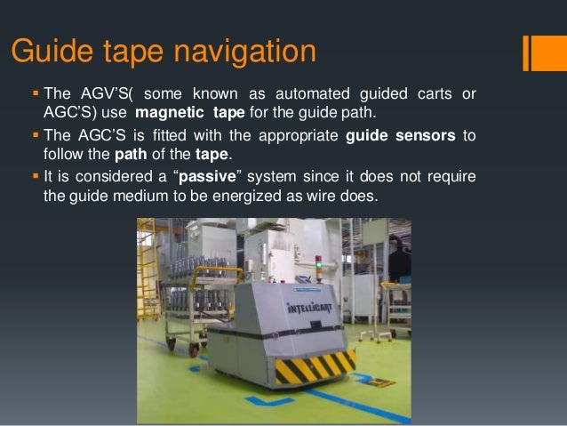 Basics of AGVs (Automated guided vehicles)