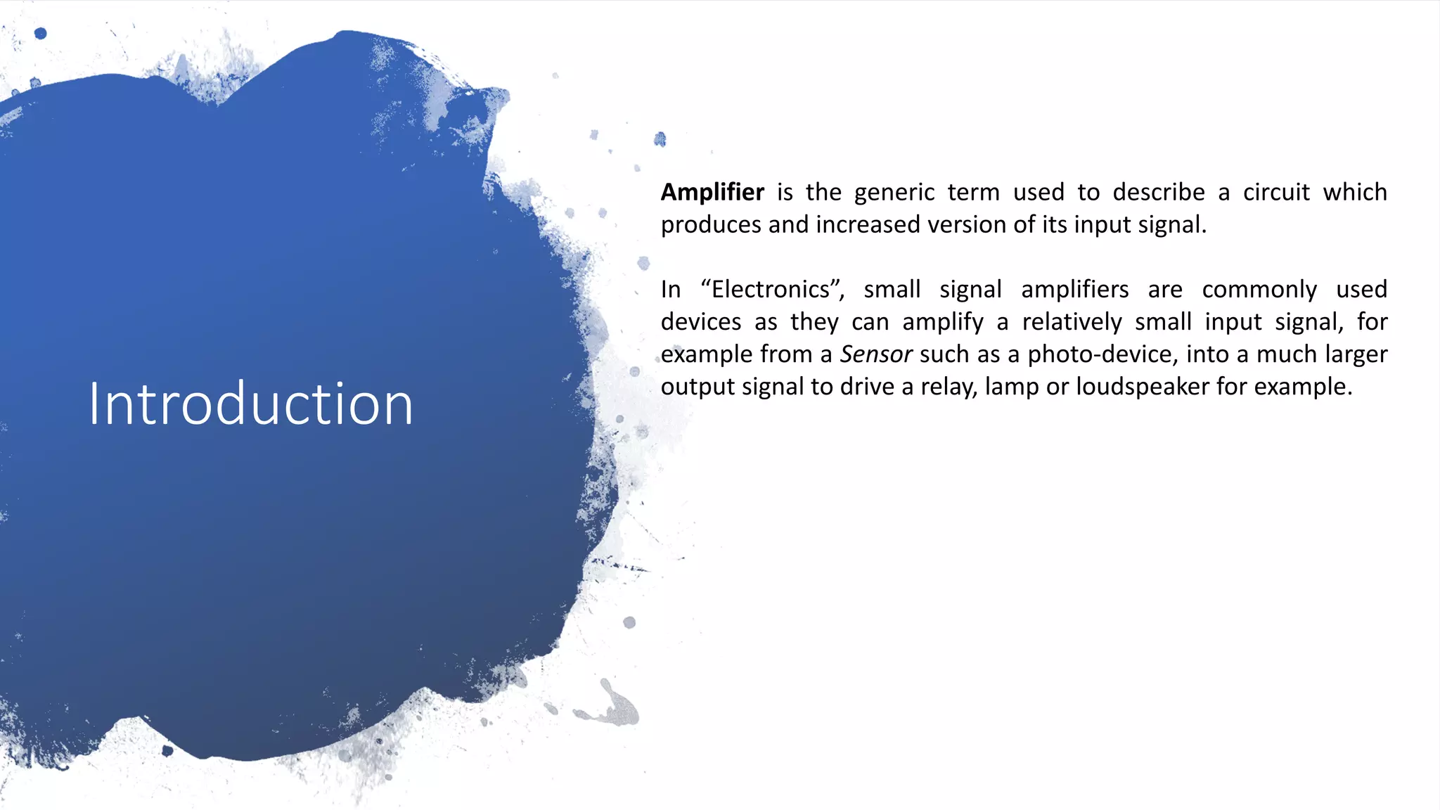 Basics of amplifier.ppt