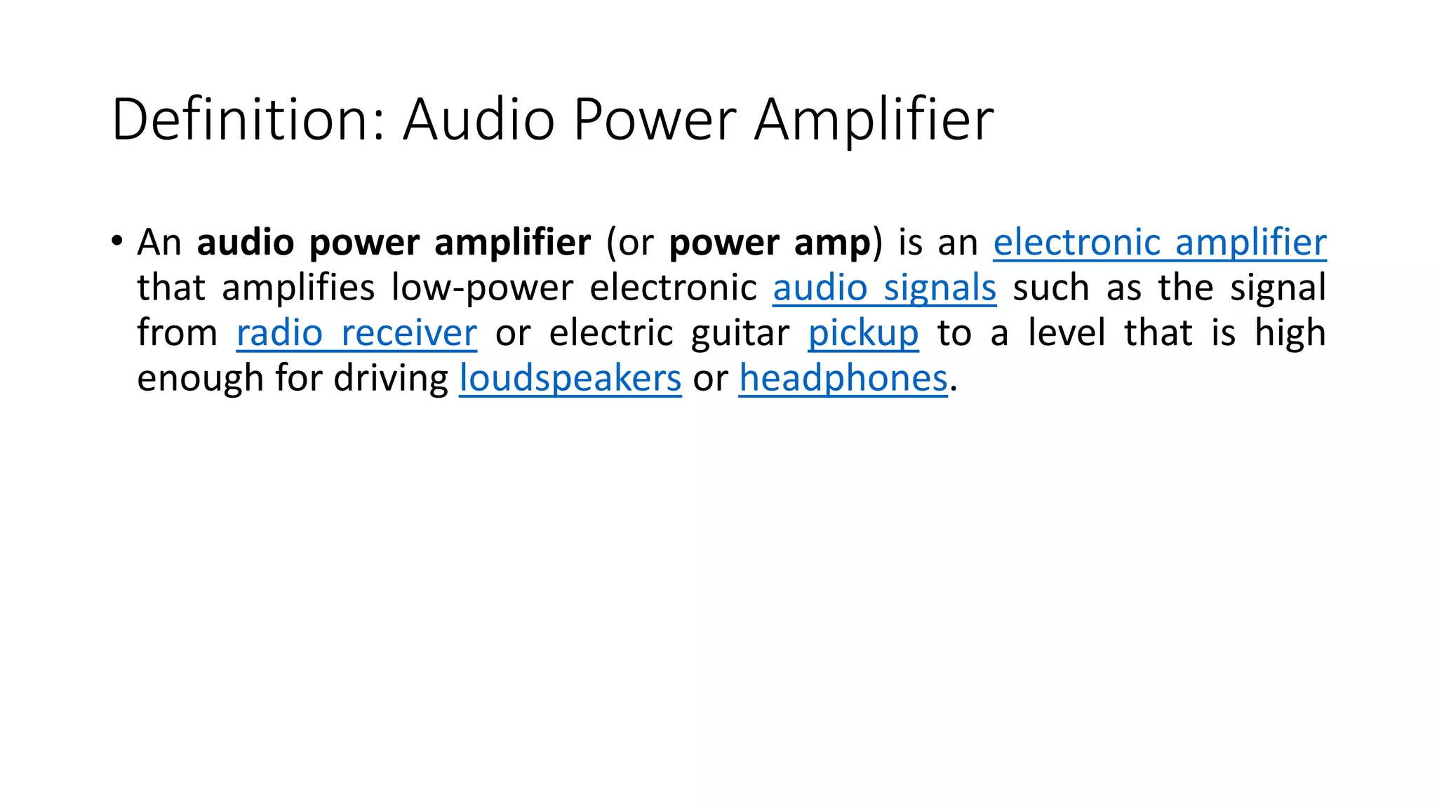 Basics of amplifier.ppt