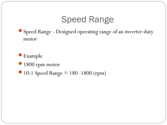 Basics of an ac drive - with motor basics | PPT