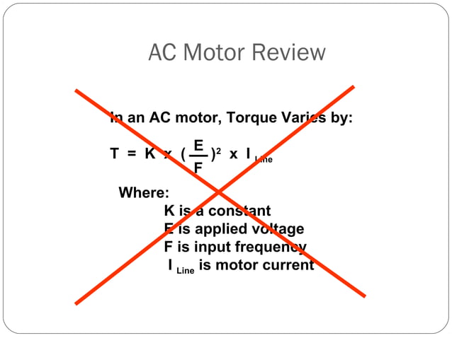 Basics of an ac drive - with motor basics | PPT