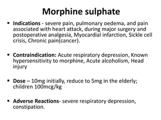Basics of analgesic drugs | PPTX