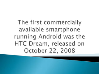 Basics of android | PPT