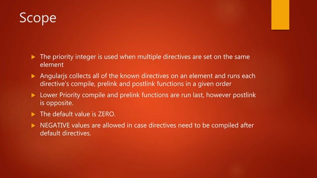 Basics Of Angular Directive Part 1 Ppt