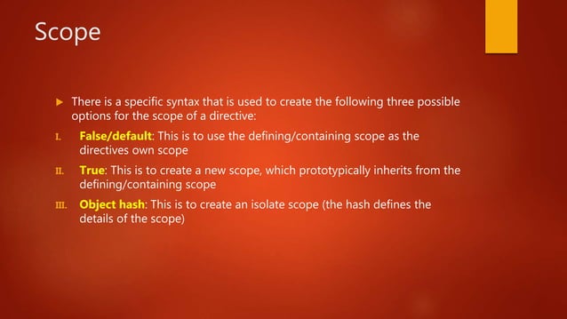 Basics Of Angular Directive Part 1 Ppt