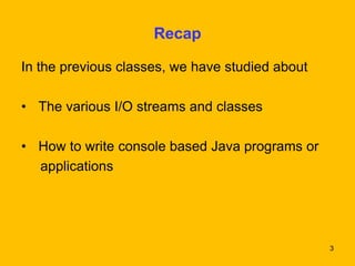Basics of applets.53