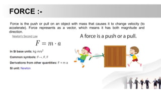 Basics of applied mechanics | PPTX