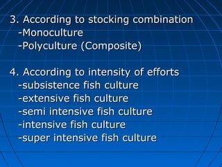 Basics of aquaculture – definition | PPT