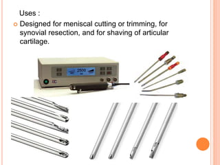 Basics of arthroscopy ppt | PPTX